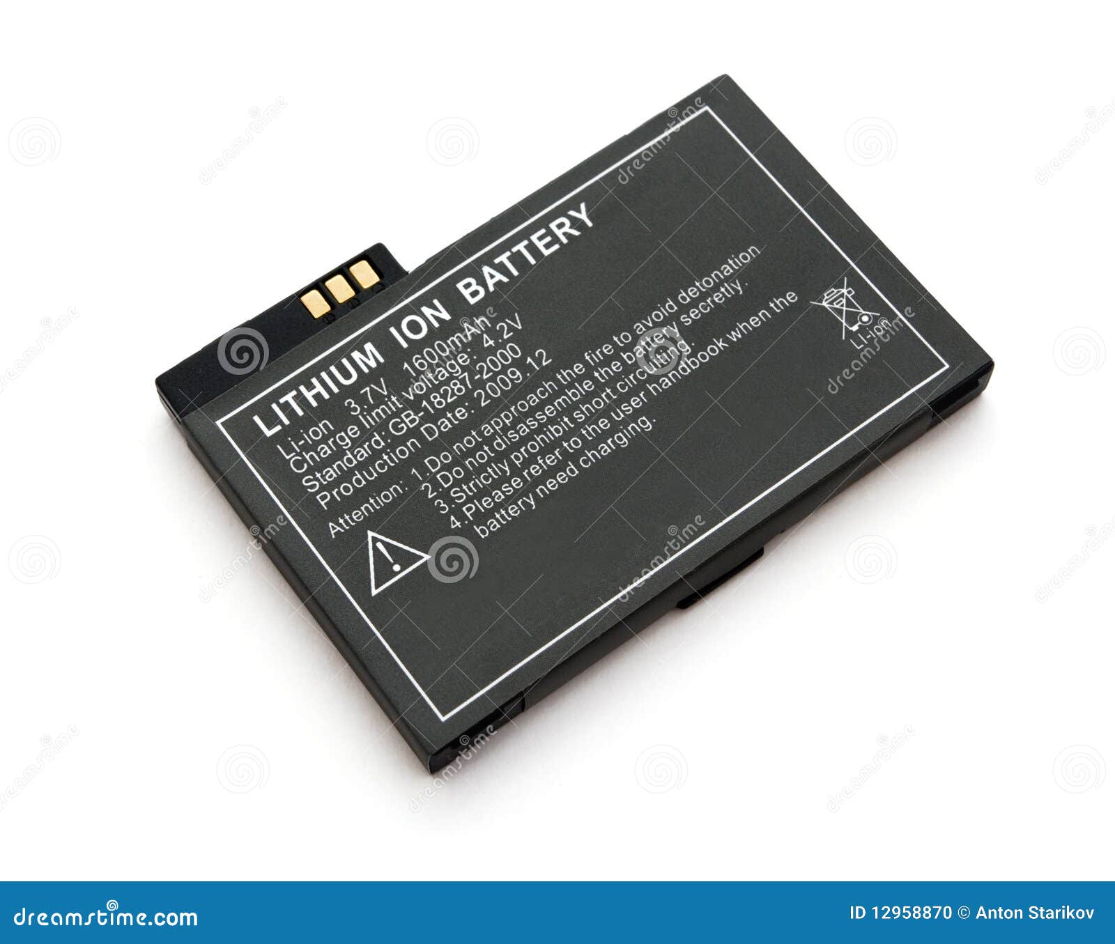Lithium ion battery stock photo. Image of rechargeable - 12958870 Lithium ion battery stock photo. Image of rechargeable - 12958870