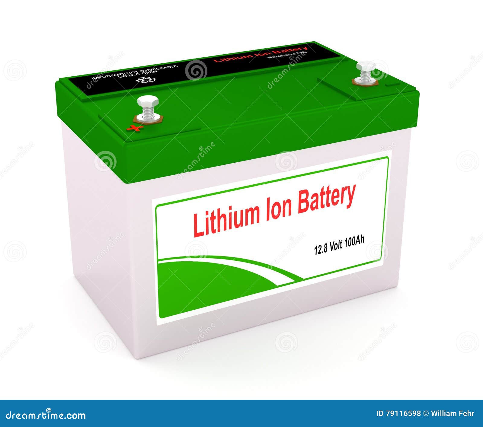 Lithium Ion Battery stock illustration. Illustration of currrent - 79116598