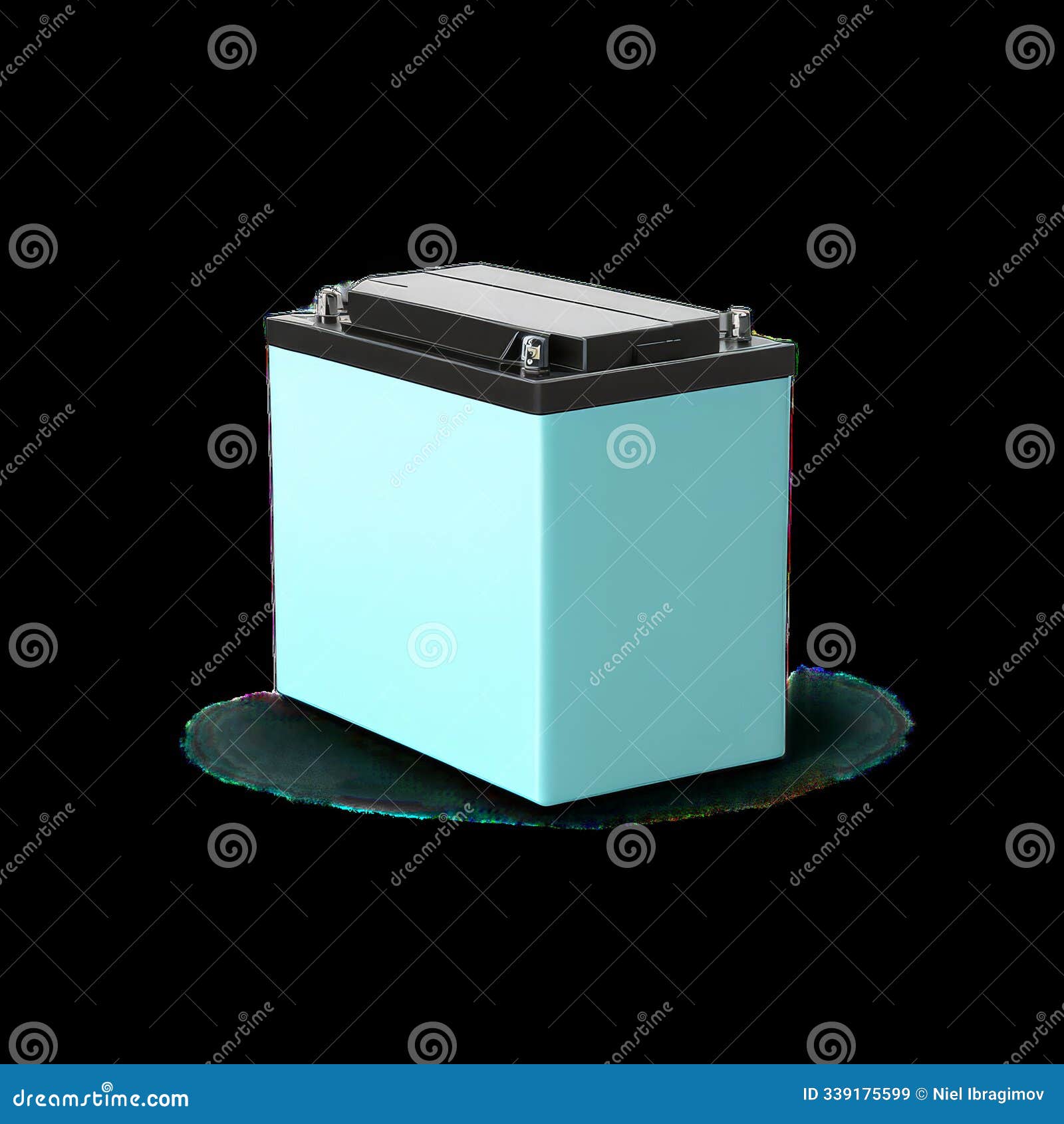 LithiumIon Battery for Electric Vehicles Isolated on Transparent ...