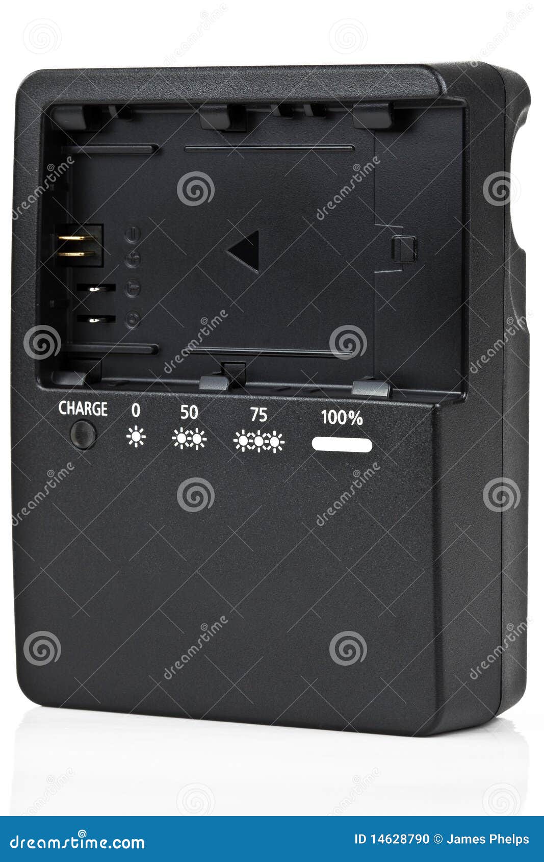 Lithium Ion Battery Portable Power Charger Stock Photo - Image of ...