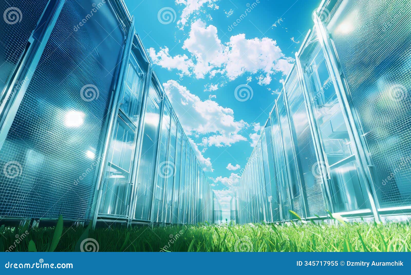 Lithium-ion Battery Storage System or Container Unit Stock Image ...