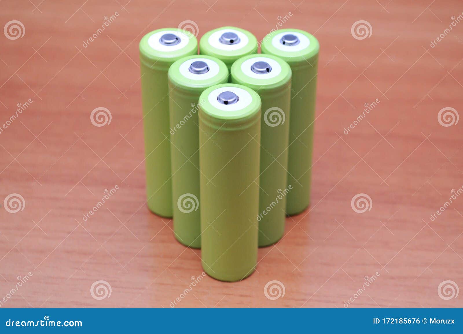 Lithium Ion 18650 Batteries Cells Stock Photo - Image of current ...