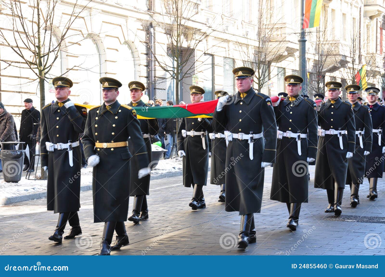 Lithuania independence day editorial image. Image of north - 24855460