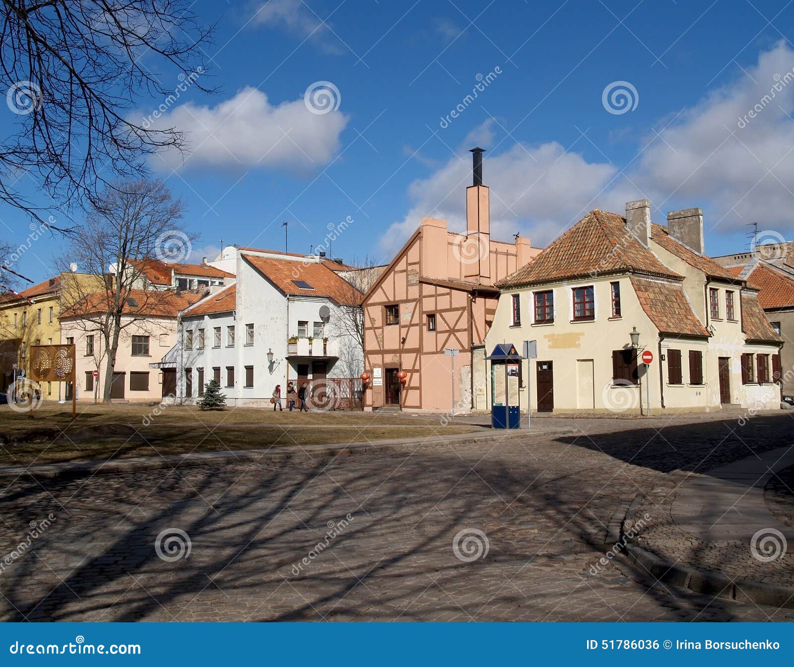 Lithuania, Klaipeda. Spring in the Old City Editorial Photo - Image of ...