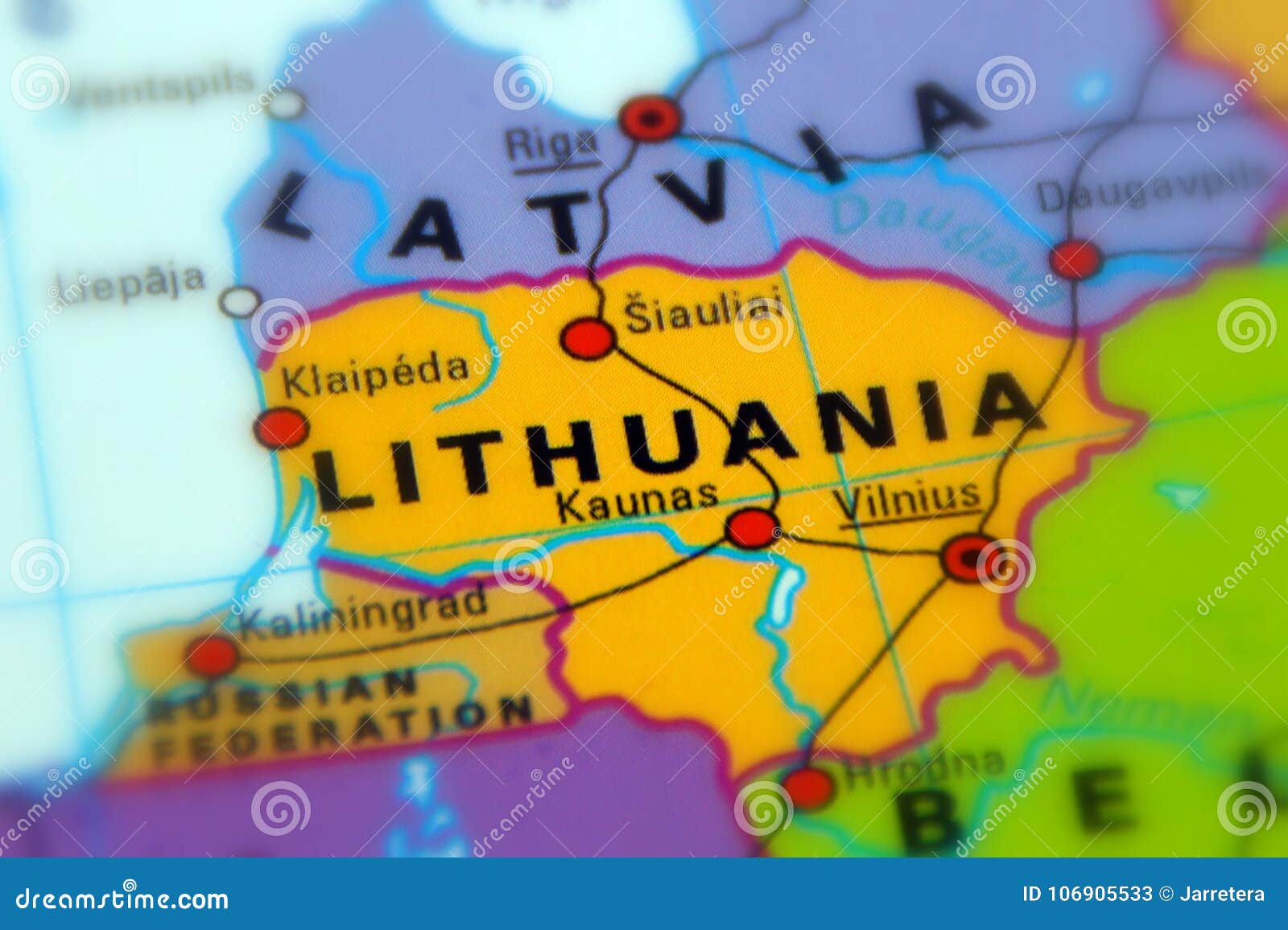 Lithuania, Officially the Republic of Lithuania. Stock Image - Image of republic, travel: 106905533