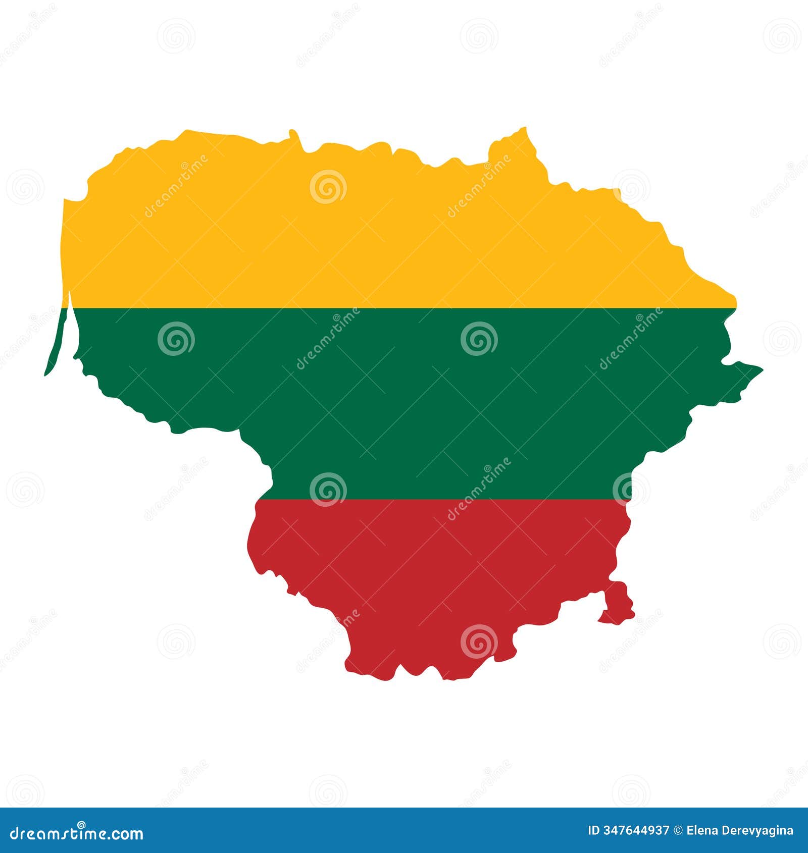 Lithuania Map Outline Country Shape National BordersLuxembourg Outline ...