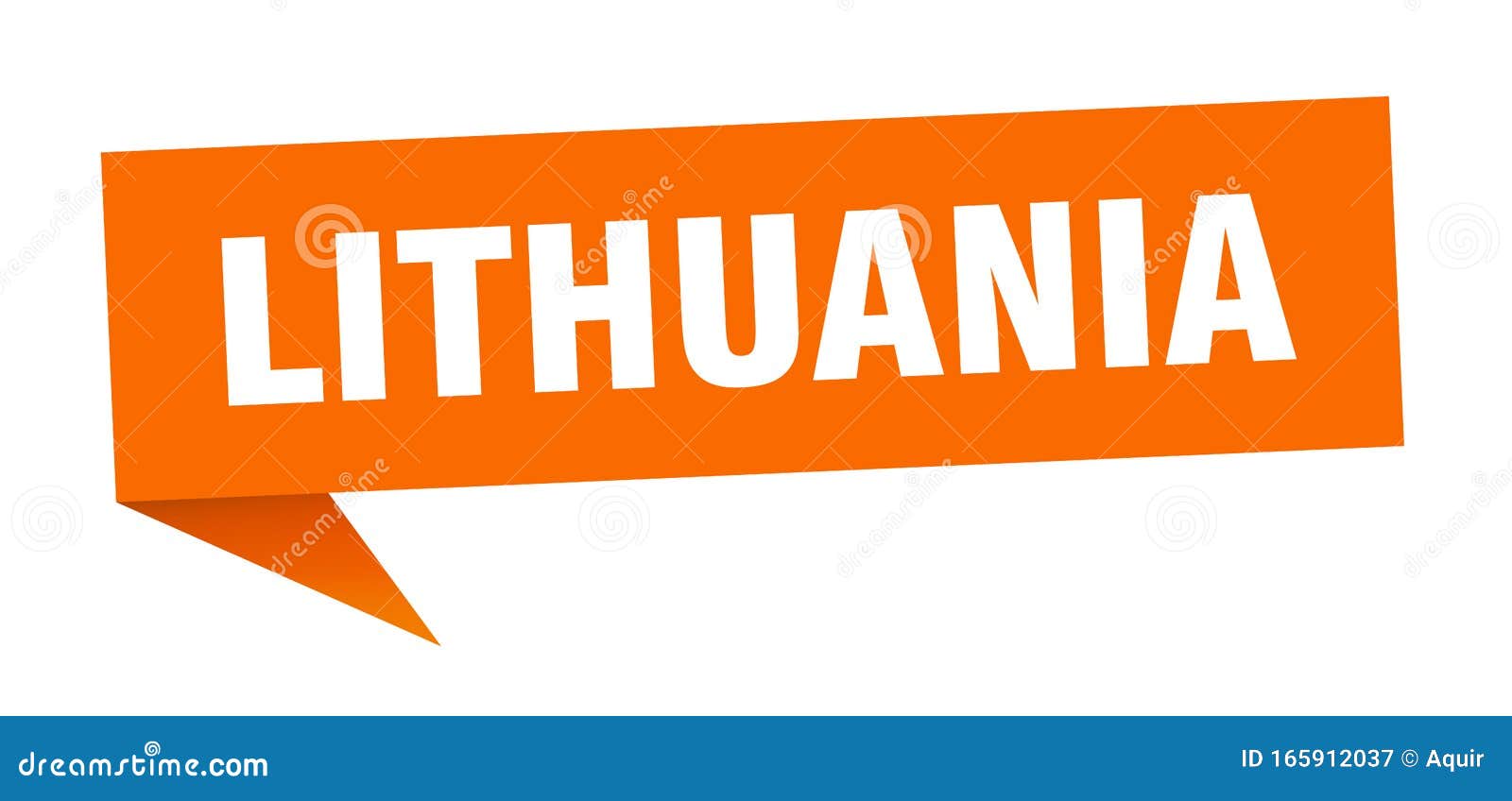 Lithuania Sticker. Lithuania Signpost Pointer Sign Stock Vector ...