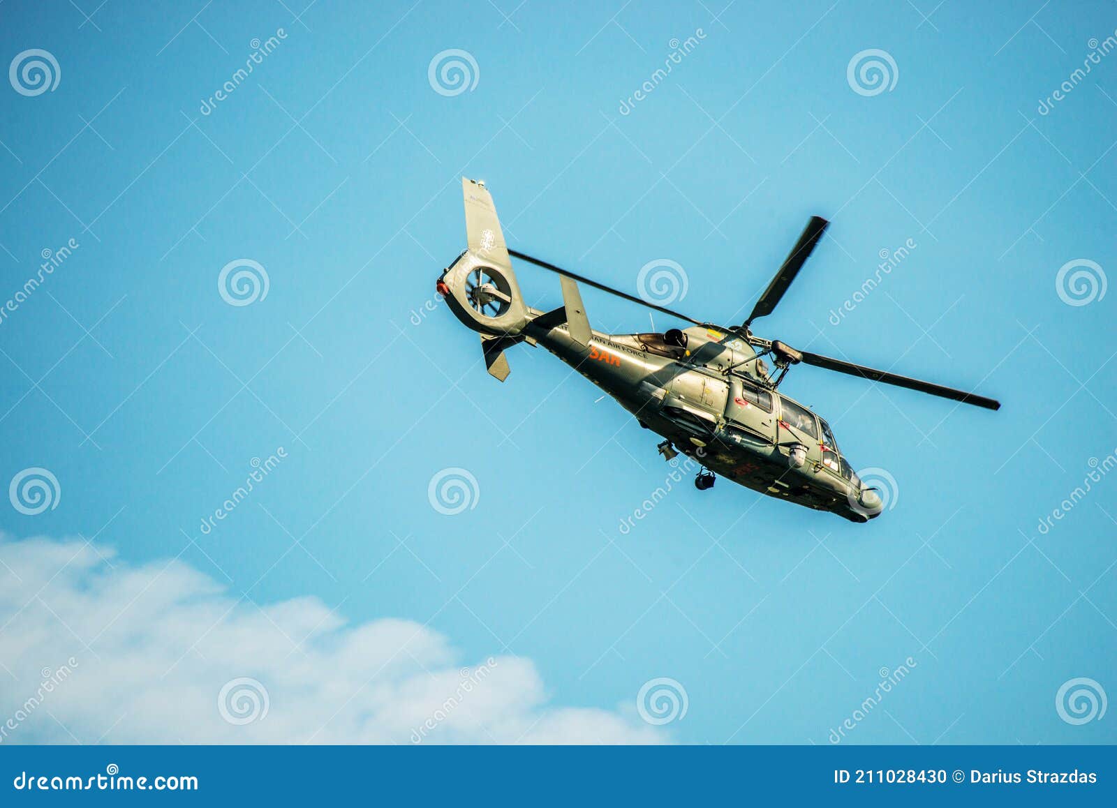 Lithuanian Air Force SAR Helicopter Editorial Image - Image of close ...