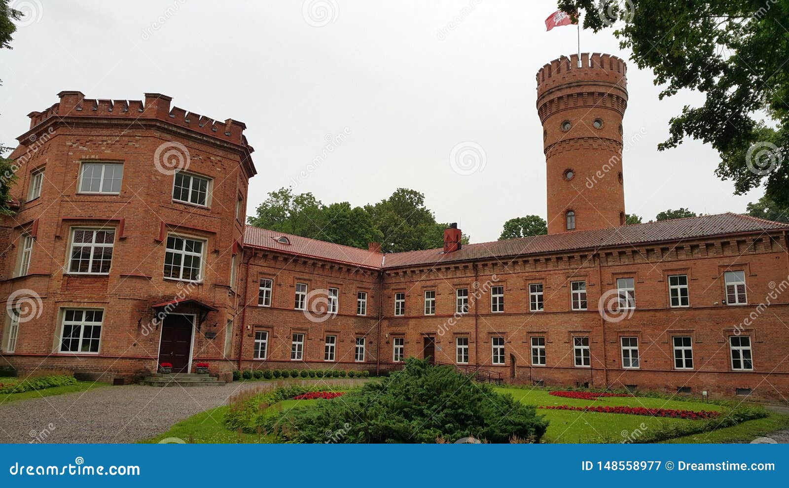Lithuanian Castle stock image. Image of lithuania, beautiful - 148558977