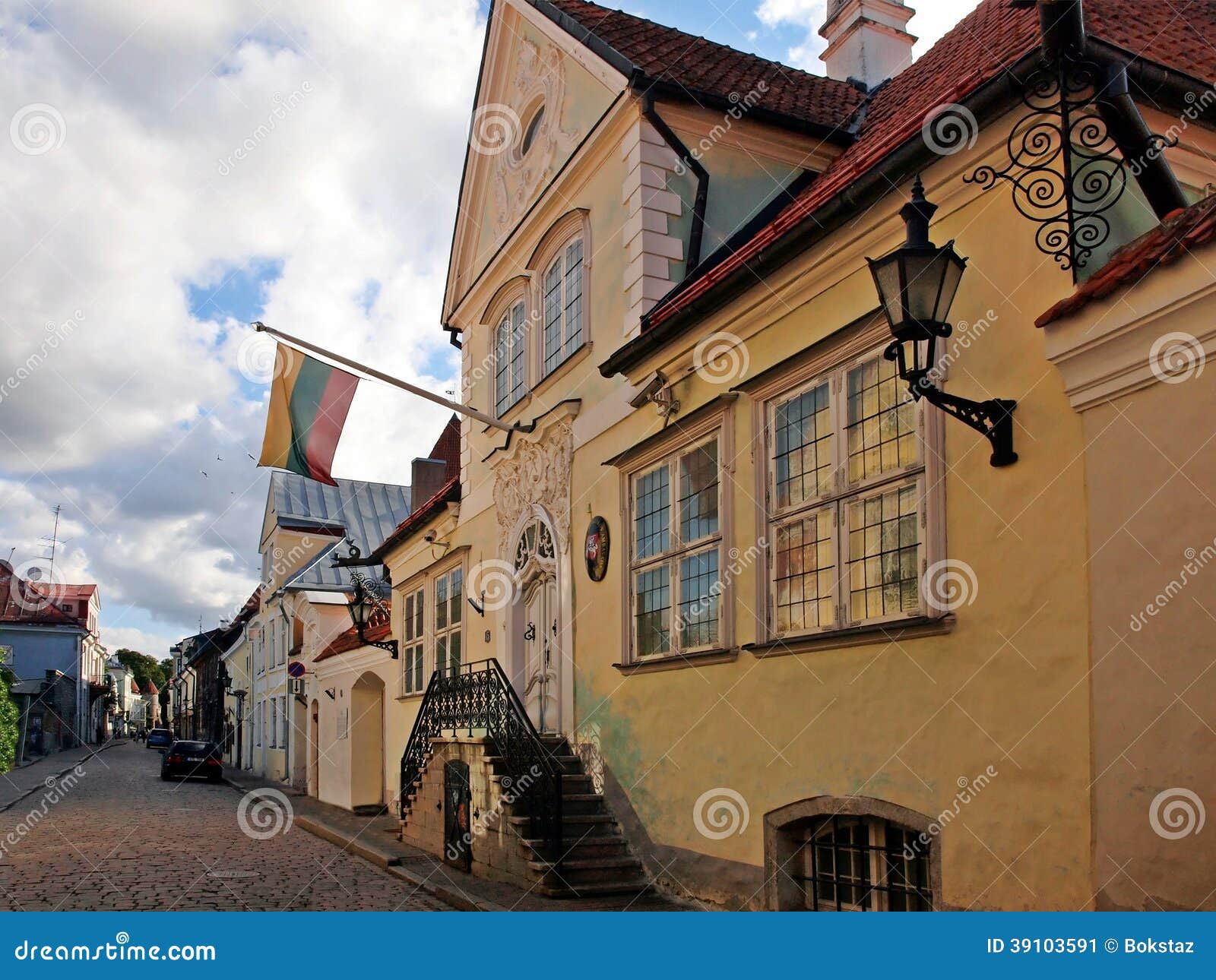 Lithuanian Embassy in Tallinn Stock Image - Image of eesti, lithuanian ...