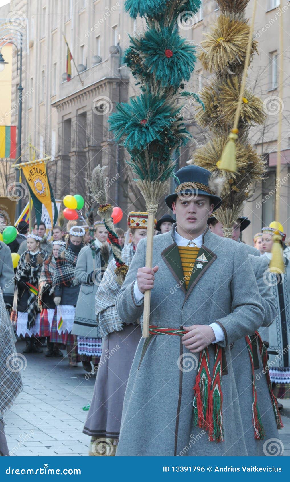 Lithuanian Independence Day Editorial Photo - Image of walking, vilnius ...