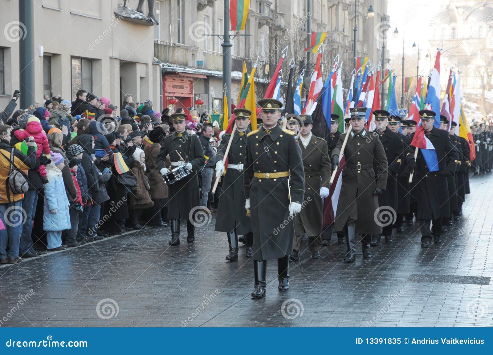Lithuanian Independence Day Editorial Image - Image of celebration ...