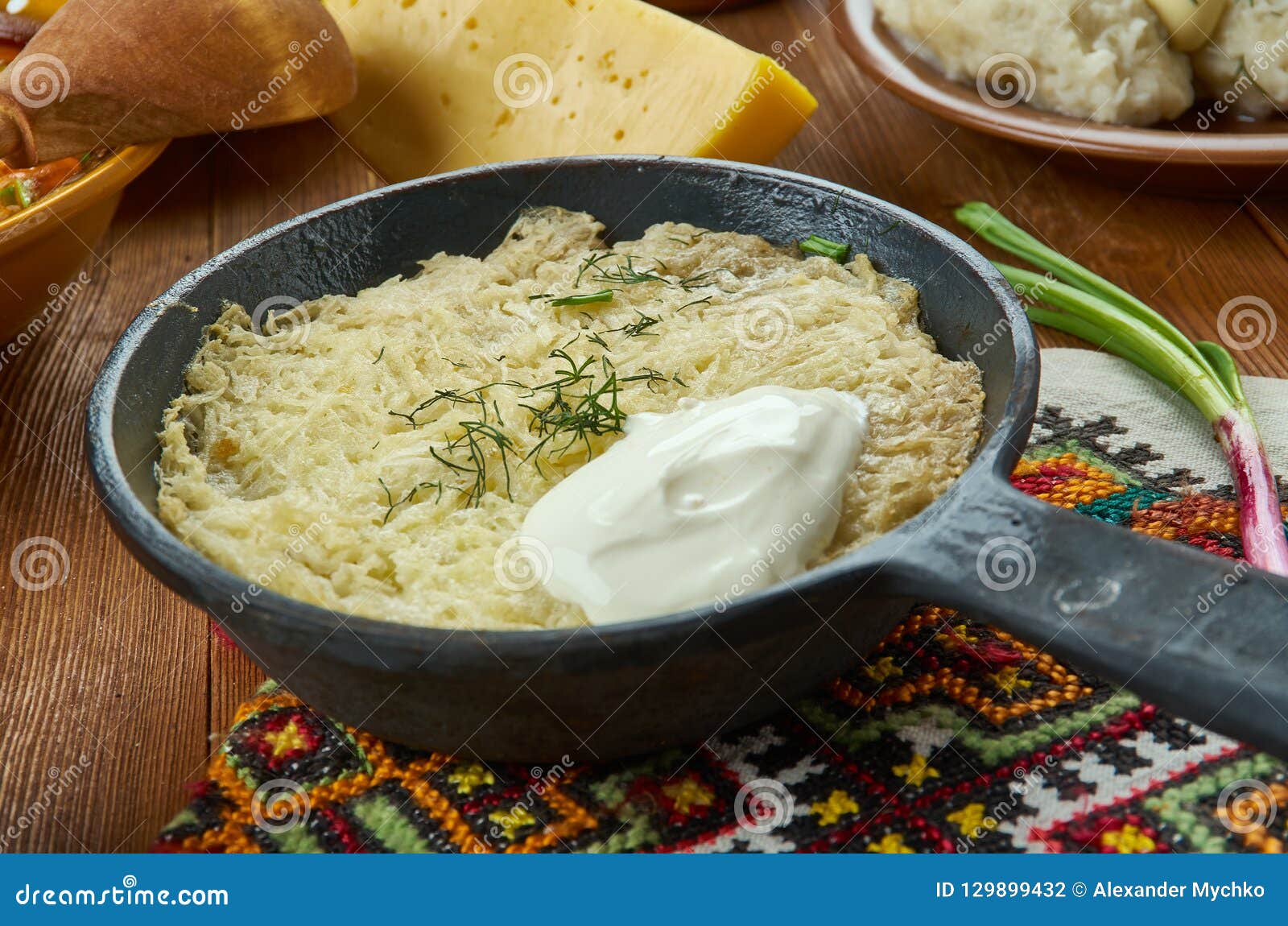 Lithuanian Kugelis foto de archivo. Imagen de clasificado - 129899432