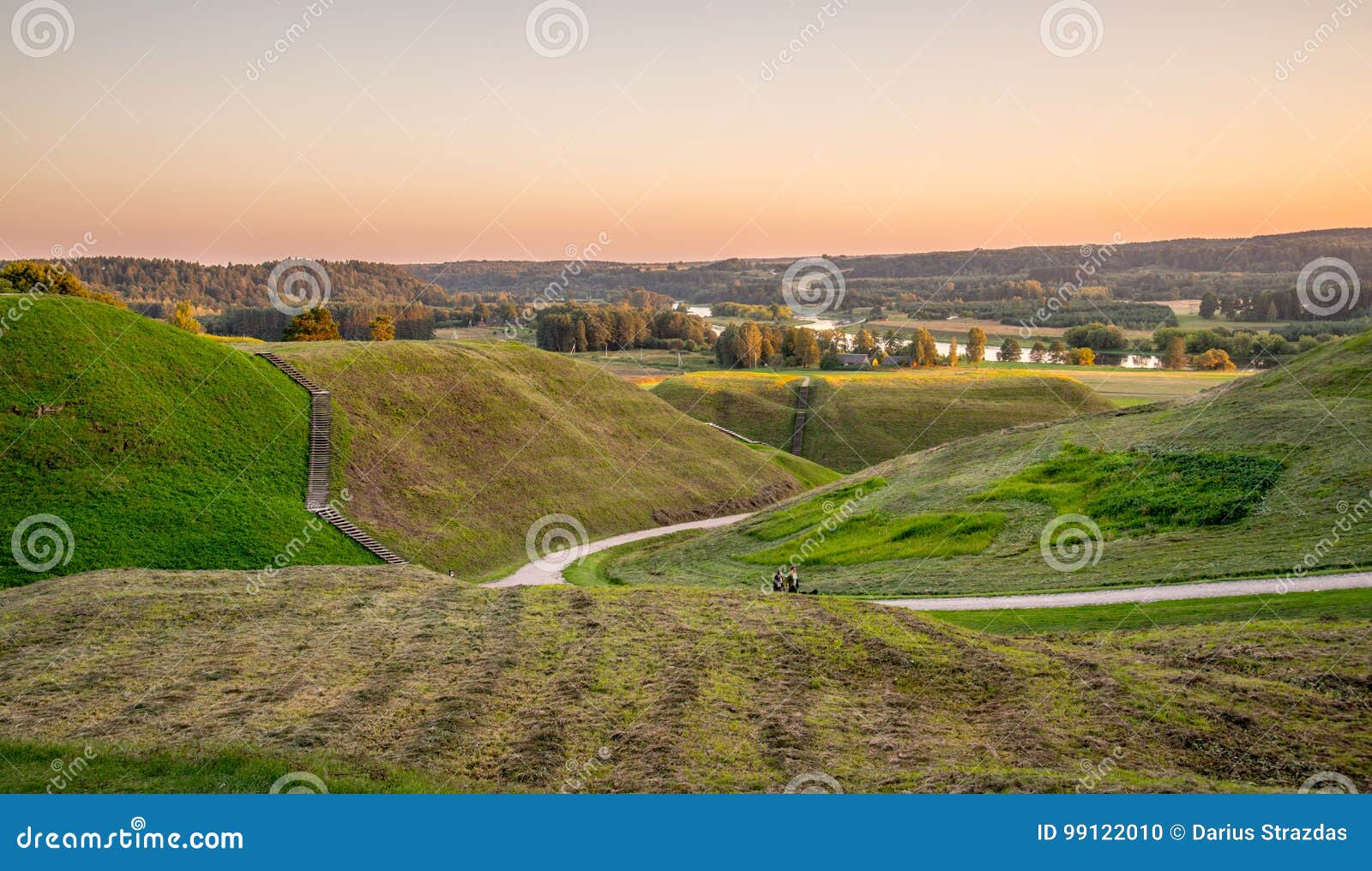 Lithuanian landscape stock photo. Image of scenic, lithuania - 99122010