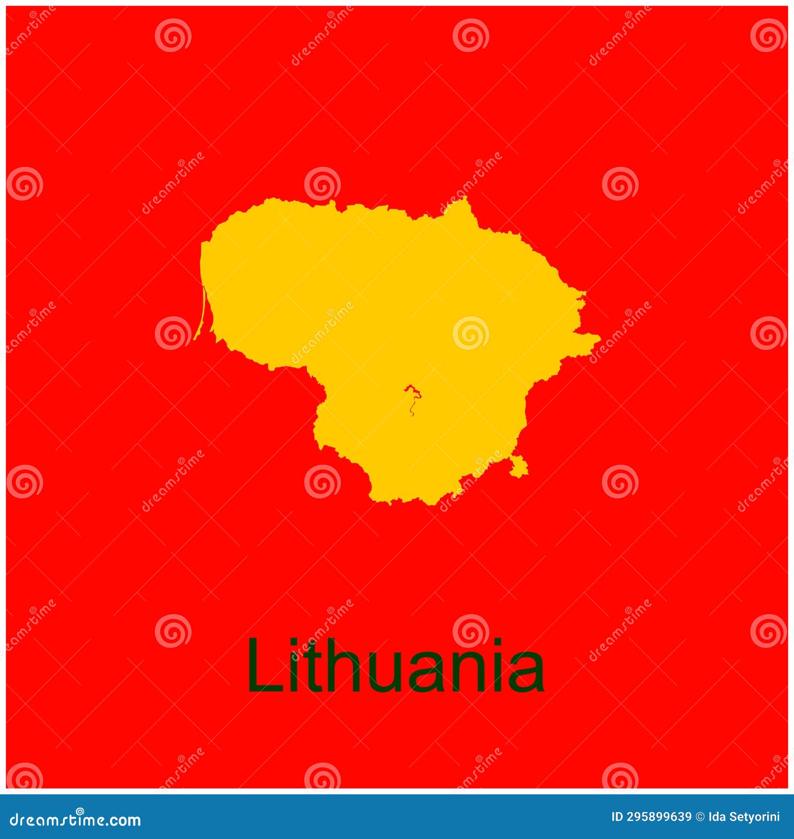 Lithuanian map icon vector stock illustration. Illustration of business ...
