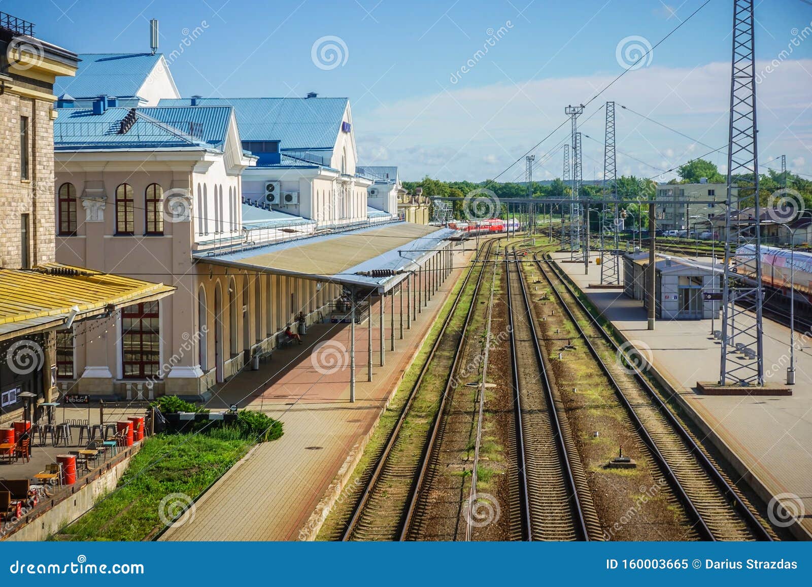 Lithuanian Railway Station, Vilnius Editorial Image - Image of station ...