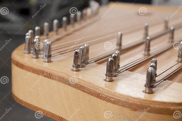 Lithuanian Stringed Instrument Stock Image - Image of white, lithuanian ...
