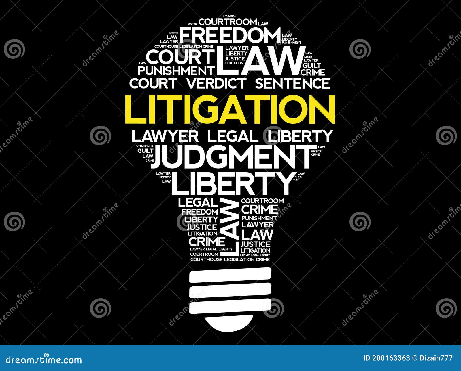 Litigation Mind Map Flowchart Royalty-Free Stock Photography ...