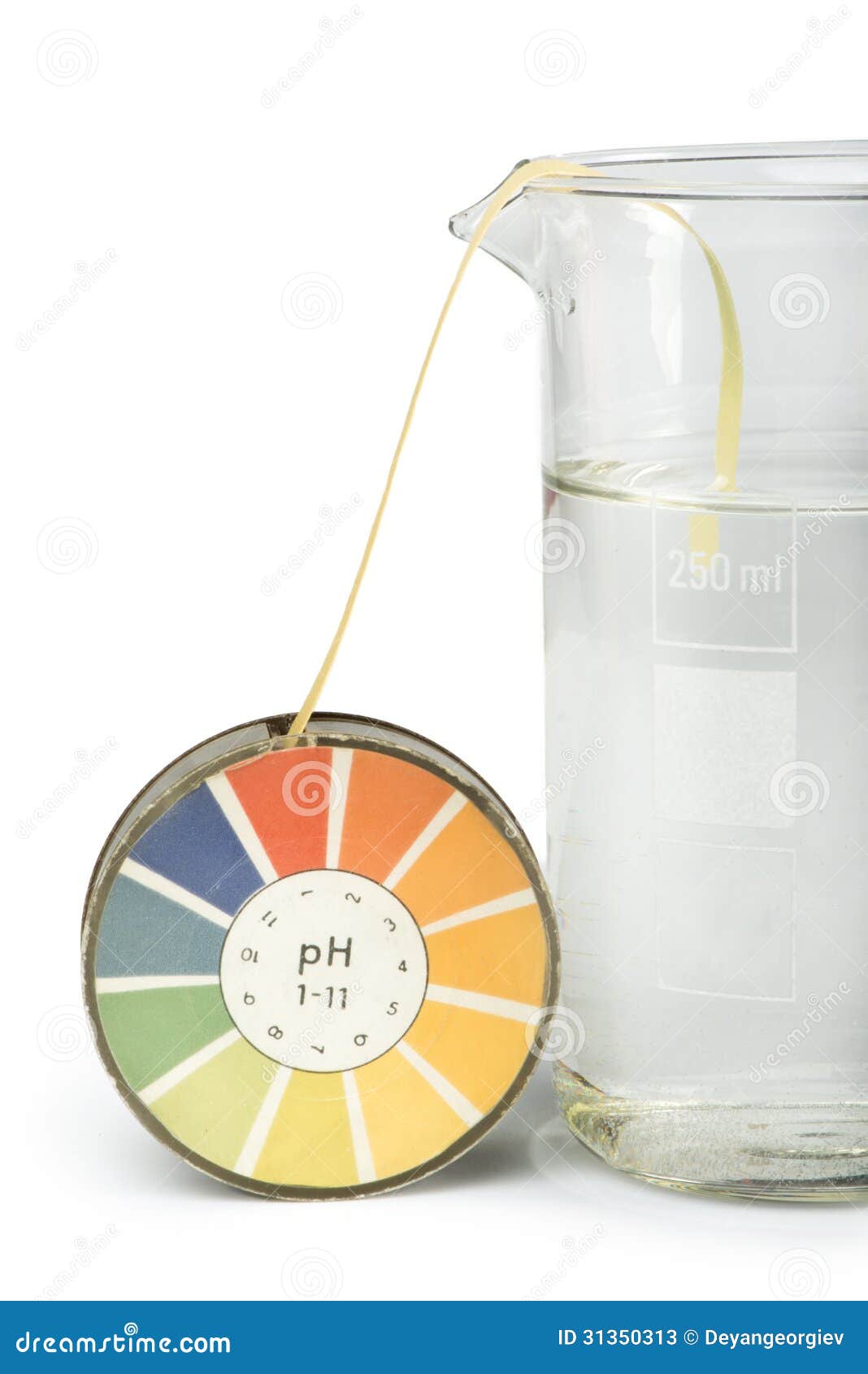 Litmus Paper And Beaker Stock Image | CartoonDealer.com #31350313