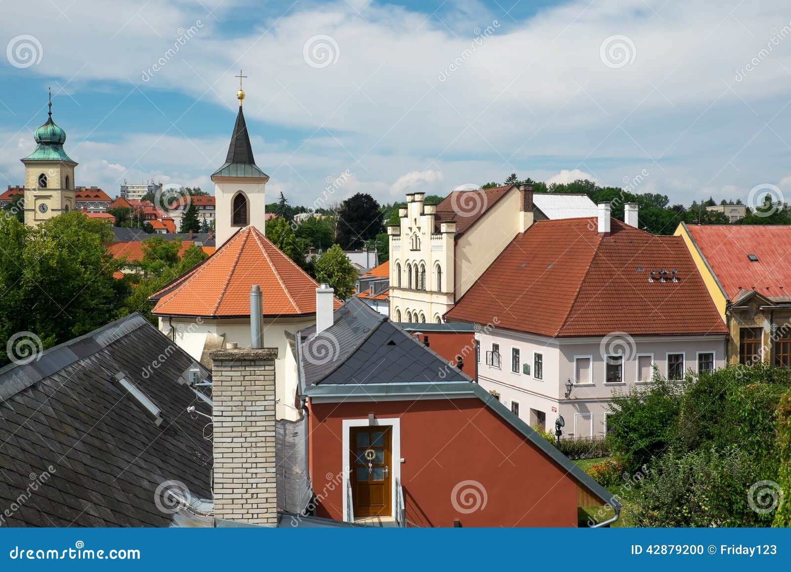 Litomysl, repubblica Ceca fotografia stock. Immagine di esterni - 42879200