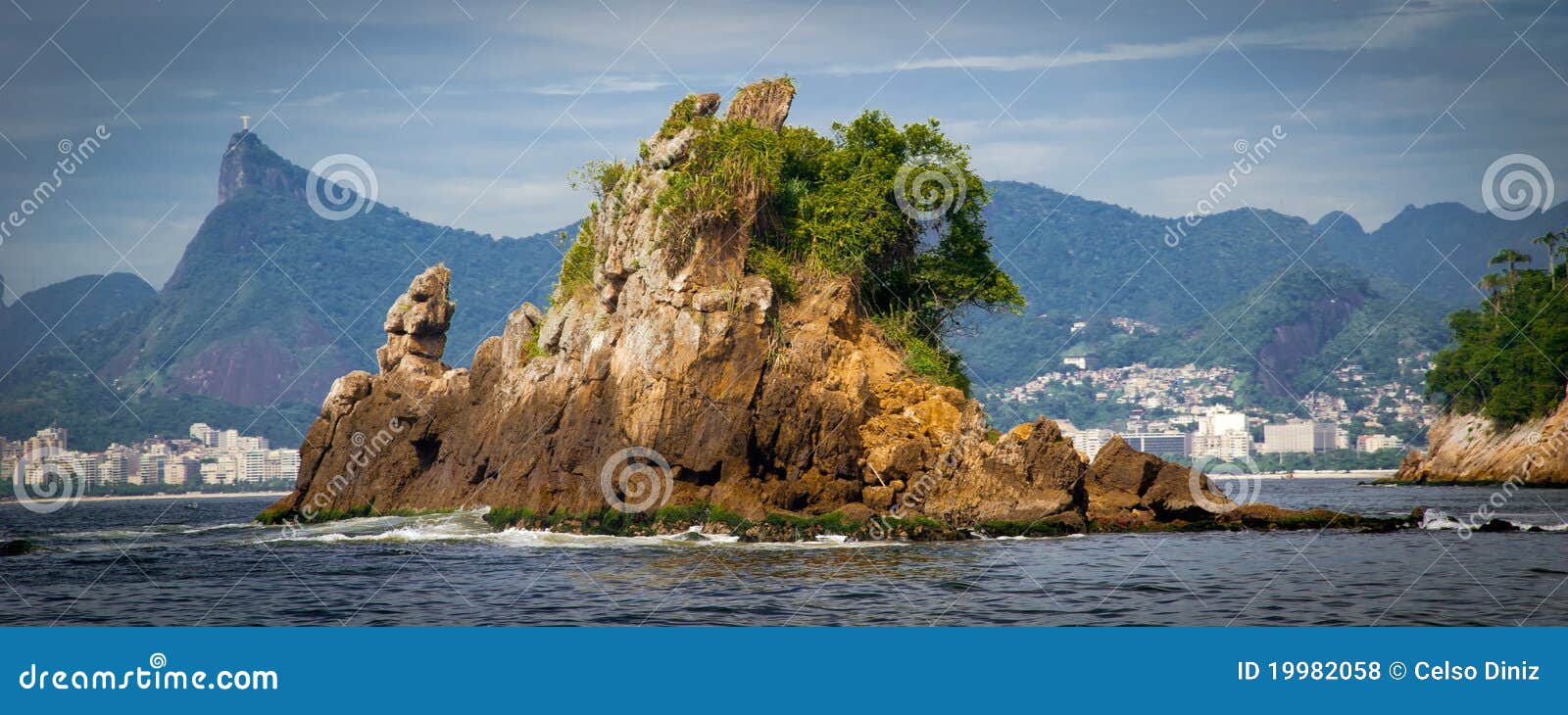 Litoral de Rio de Janeiro foto de stock. Imagem de marco - 19982058