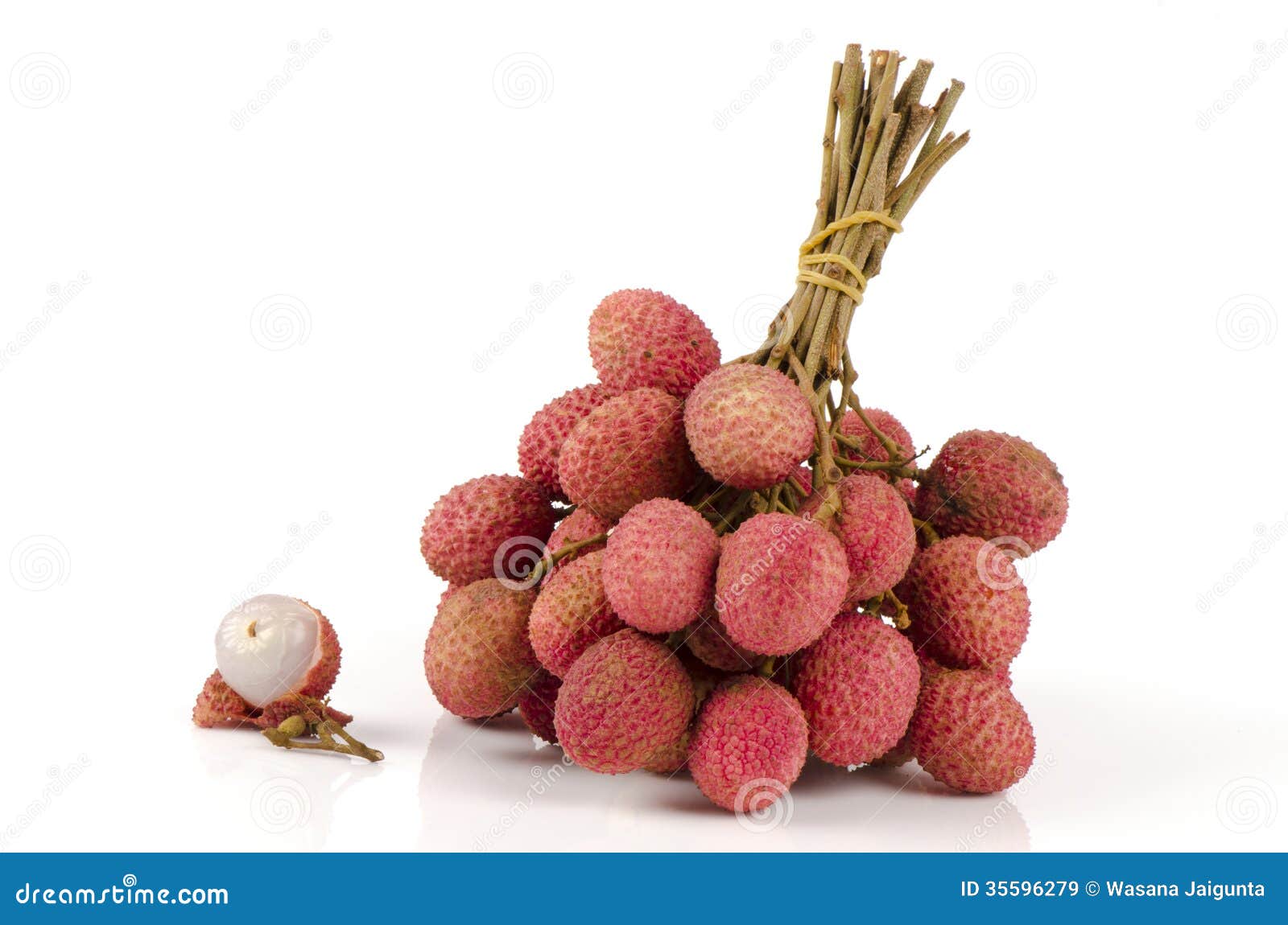 Litschi, Litschi (Litschi Sonn Chinensis.) Stockbild - Bild von früchte ...