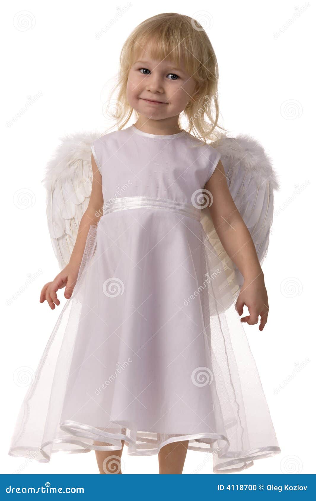Little angel stock photo. Image of child, toddler, childhood - 4118700