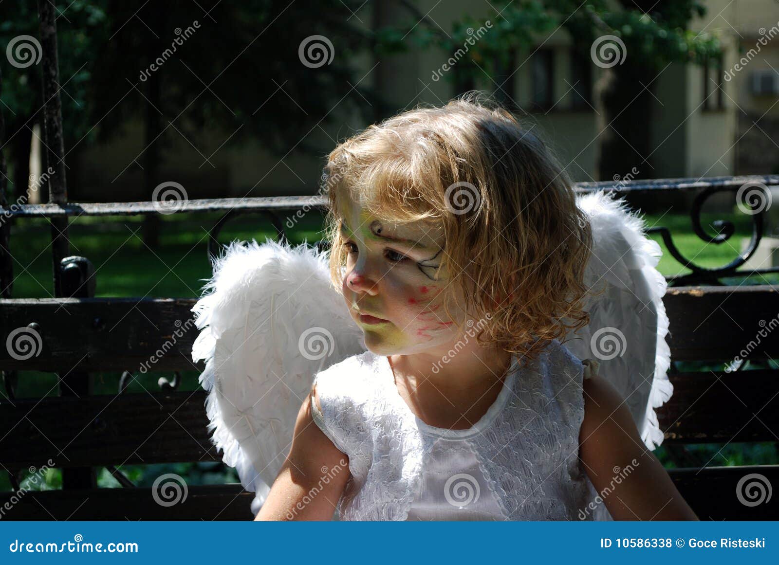 Little angel child stock photo. Image of purity, angel - 10586338