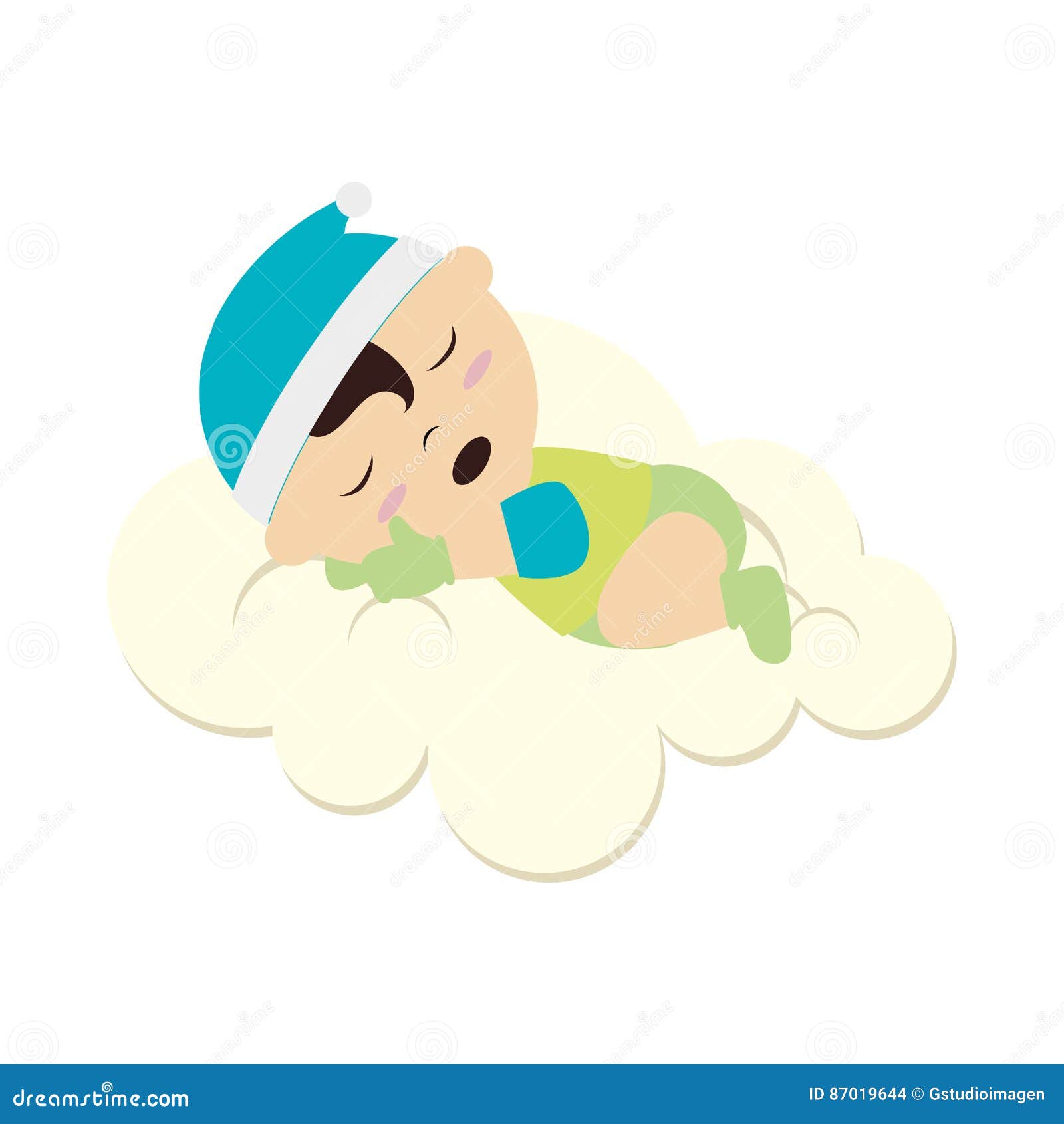 Little asian baby icon stock vector. Illustration of cute - 87019644