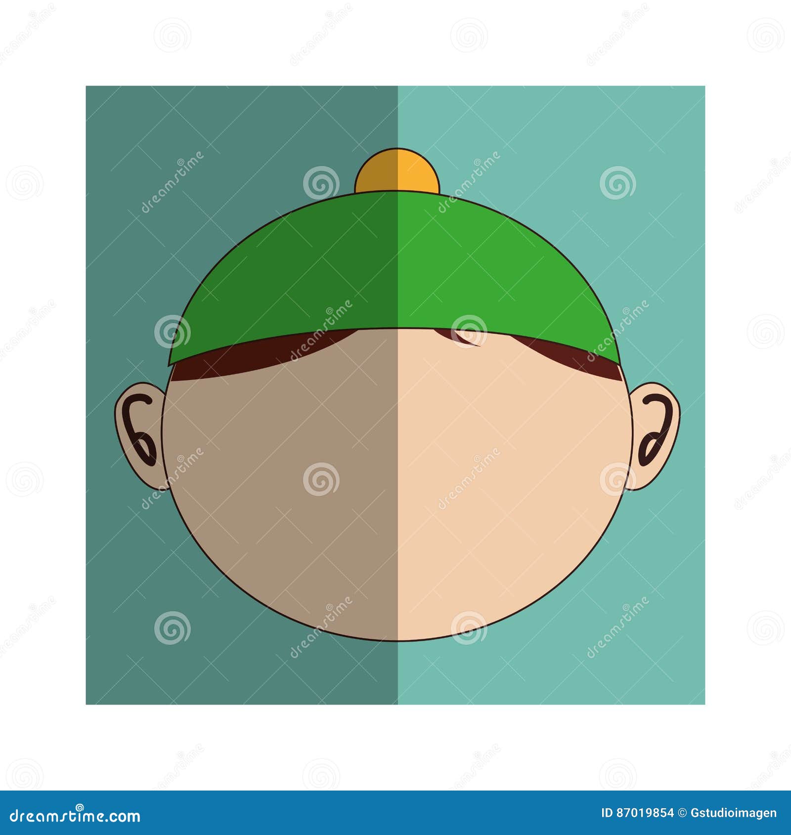 Little asian boy icon stock vector. Illustration of isolated - 87019854