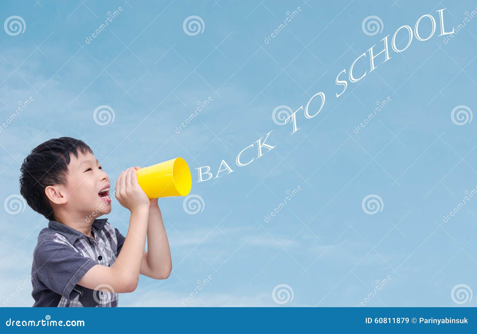 Little Asian boy speaking stock image. Image of happy - 60811879