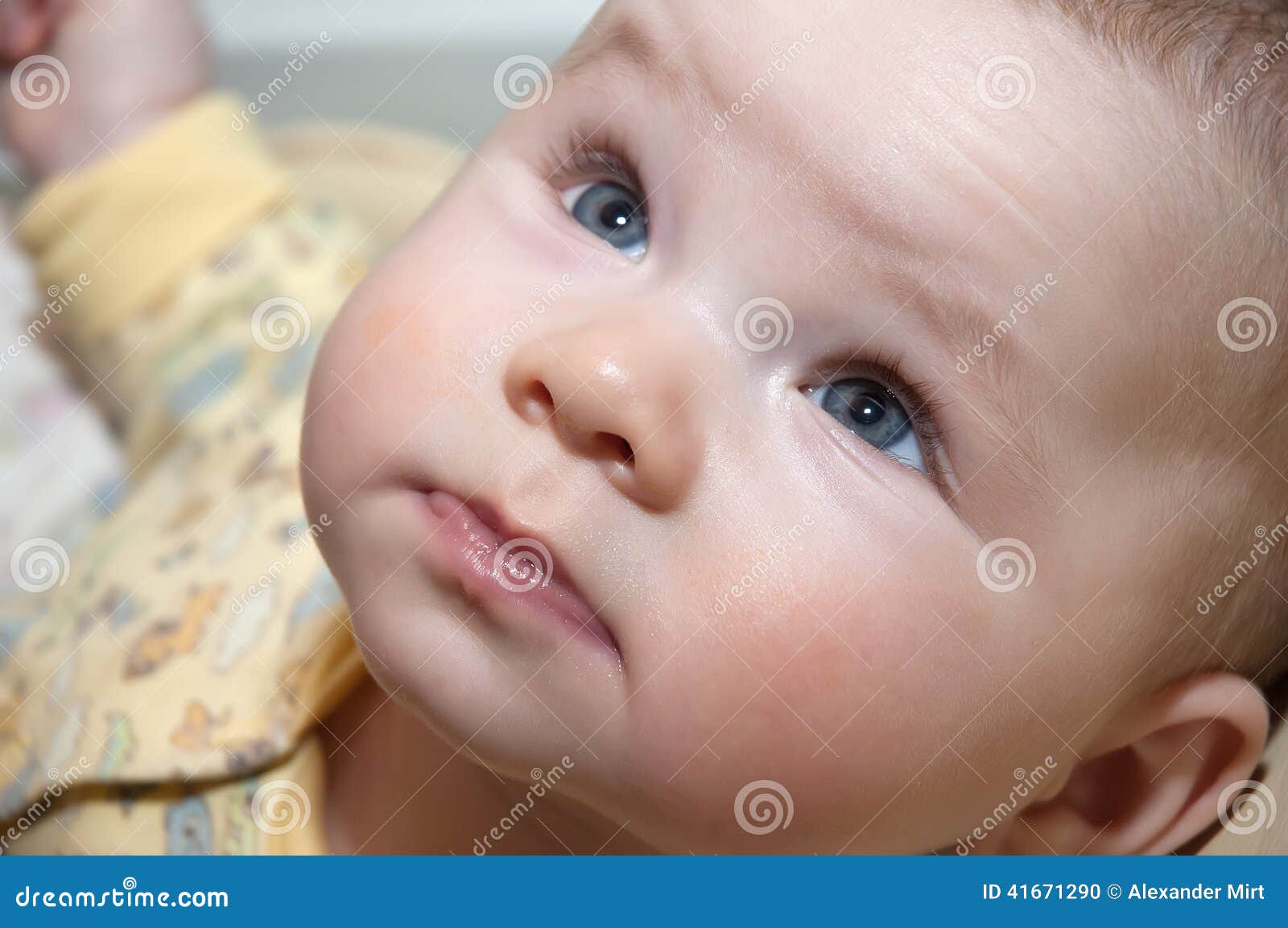 Little baby portrait stock photo. Image of portrait, smile - 41671290