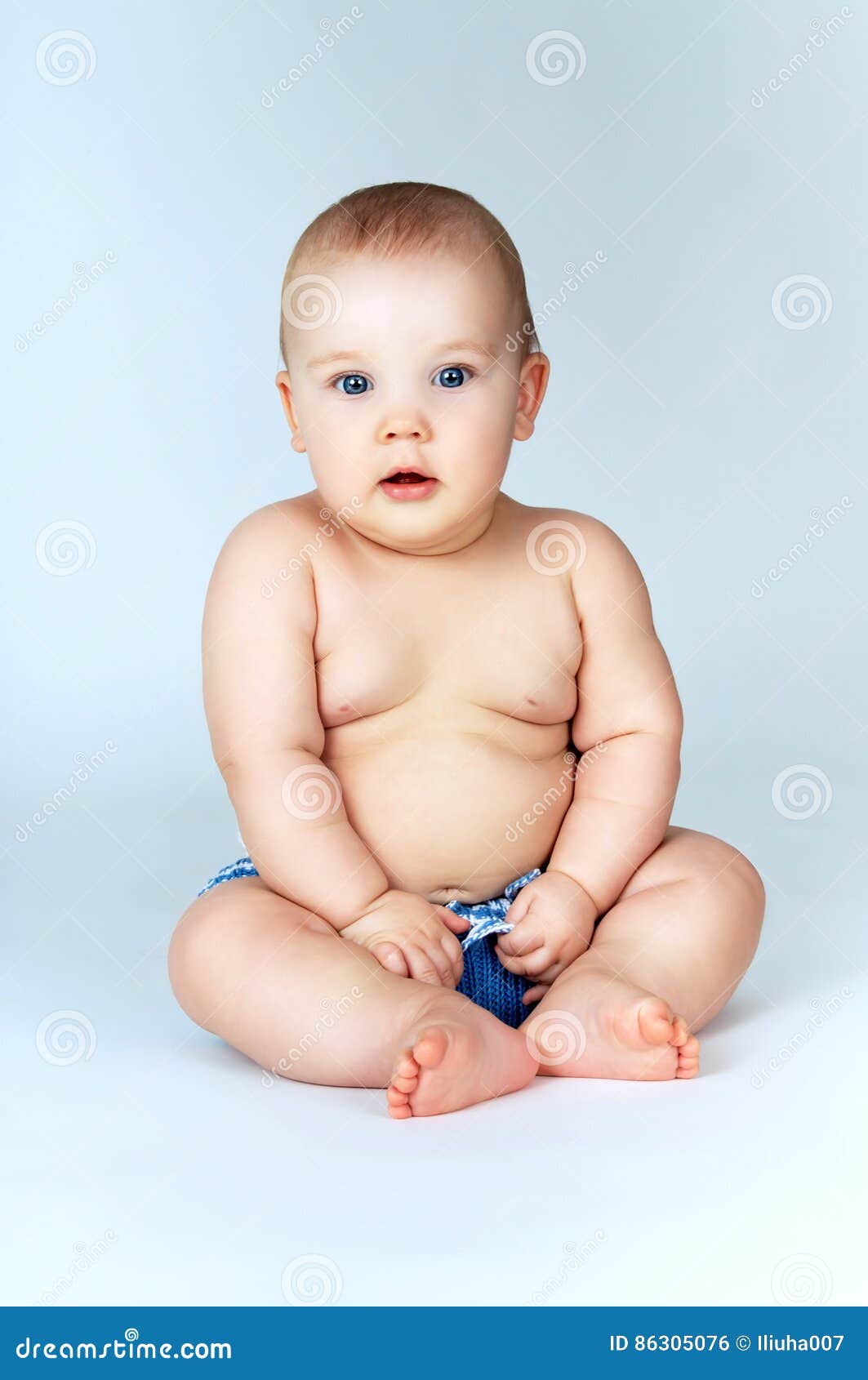 Little baby sitting stock photo. Image of expressing - 86305076