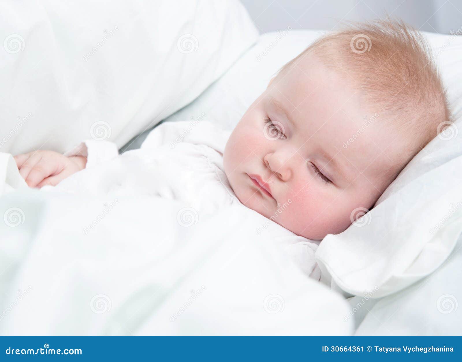 Little baby sleep stock image. Image of cute, closeup - 30664361
