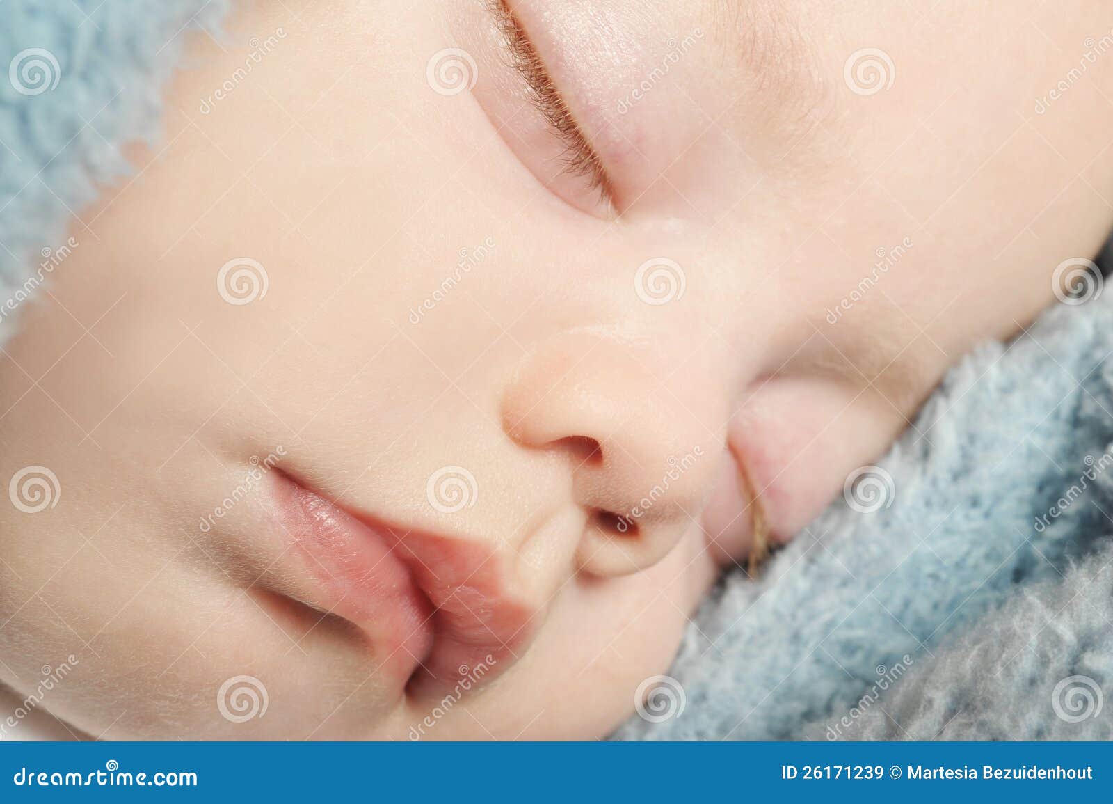 Little baby sleeping stock image. Image of expression - 26171239