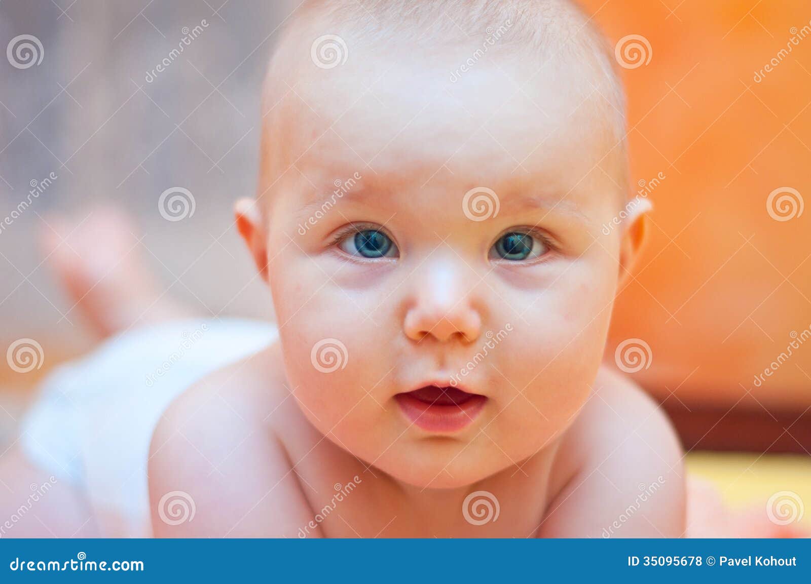 Little baby stock photo. Image of laughing, infant, life - 35095678
