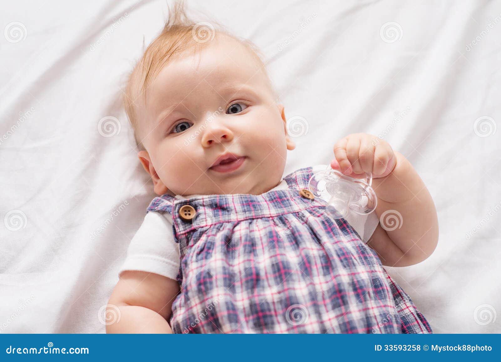 Little baby. stock photo. Image of safety, newborn, lying - 33593258