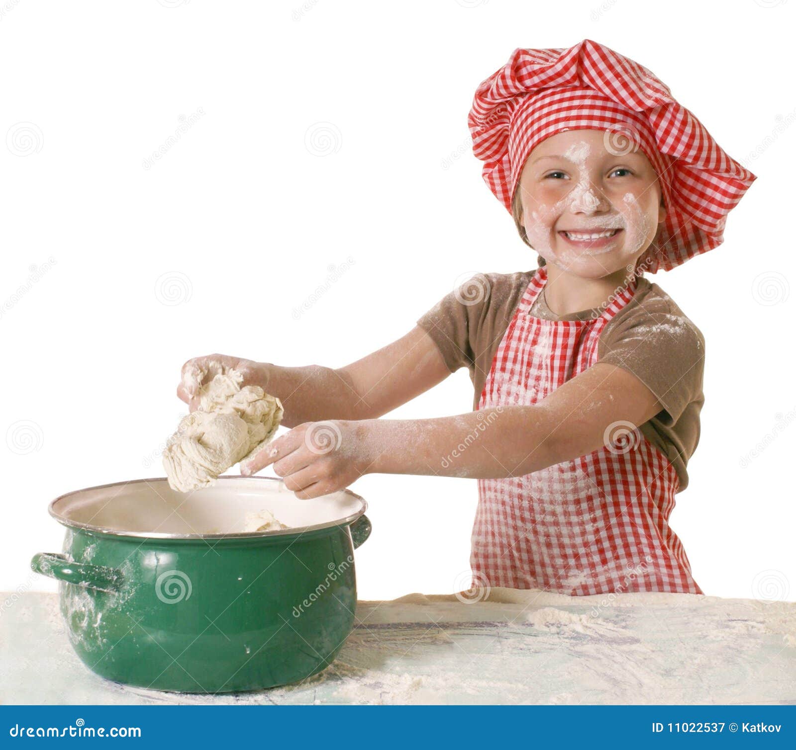 Little baker stock image. Image of beautiful, kitchen - 11022537