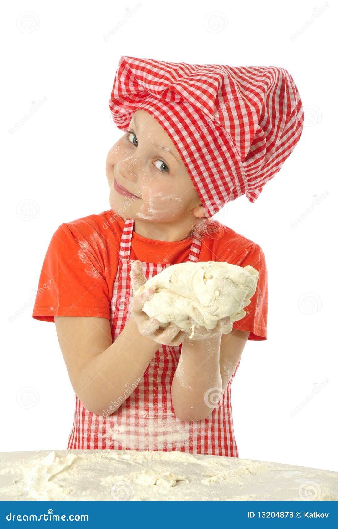 Little baker stock photo. Image of flour, cuisine, child - 13204878
