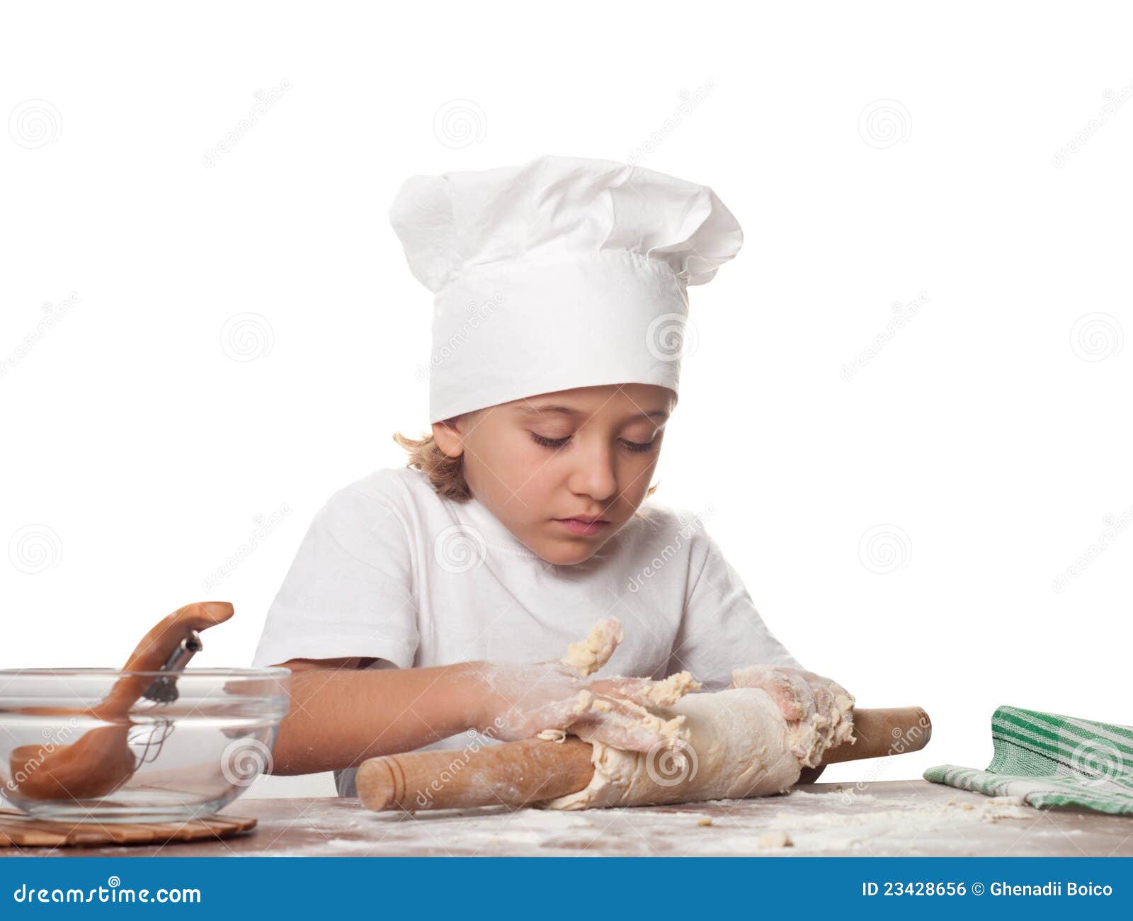 Little baker stock photo. Image of caucasian, bake, cook - 23428656
