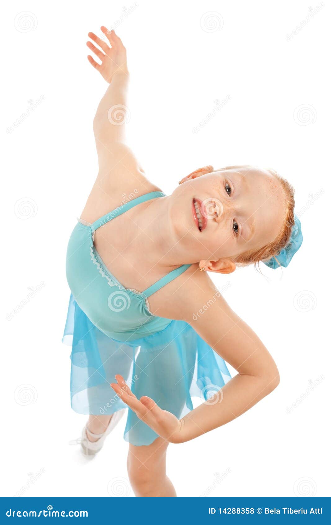 Little ballerina pose stock photo. Image of dress, little - 14288358
