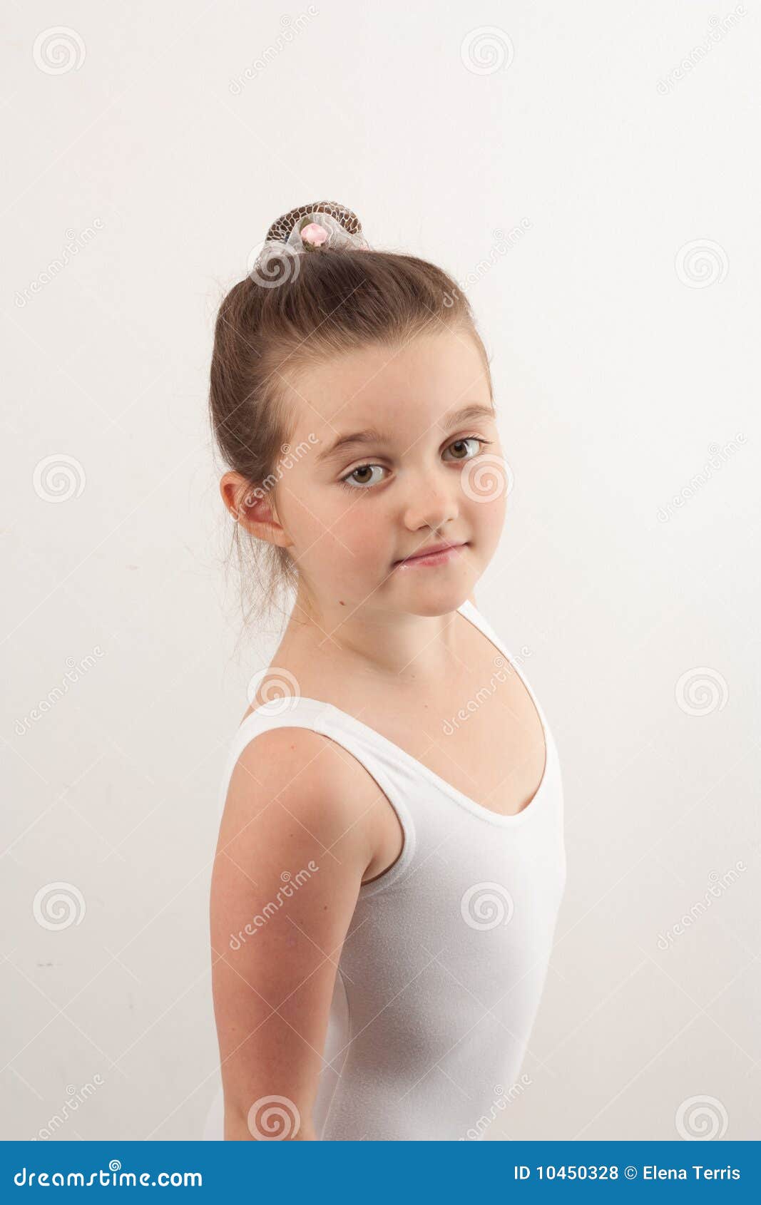 Little Ballet Dancer Looking at the Camera 3 Stock Photo - Image of ...