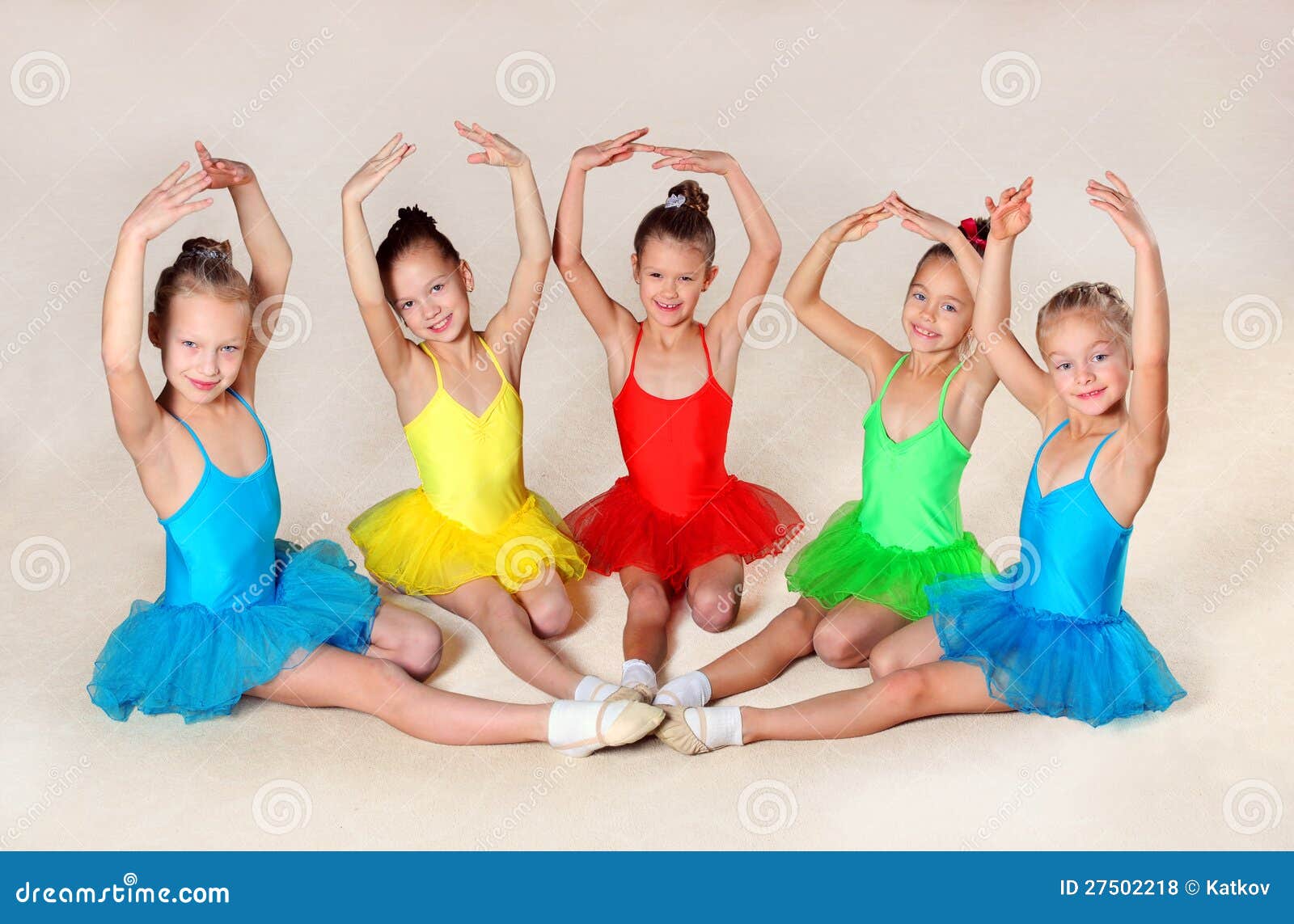 Little ballet dancers stock photo. Image of beautiful - 27502218