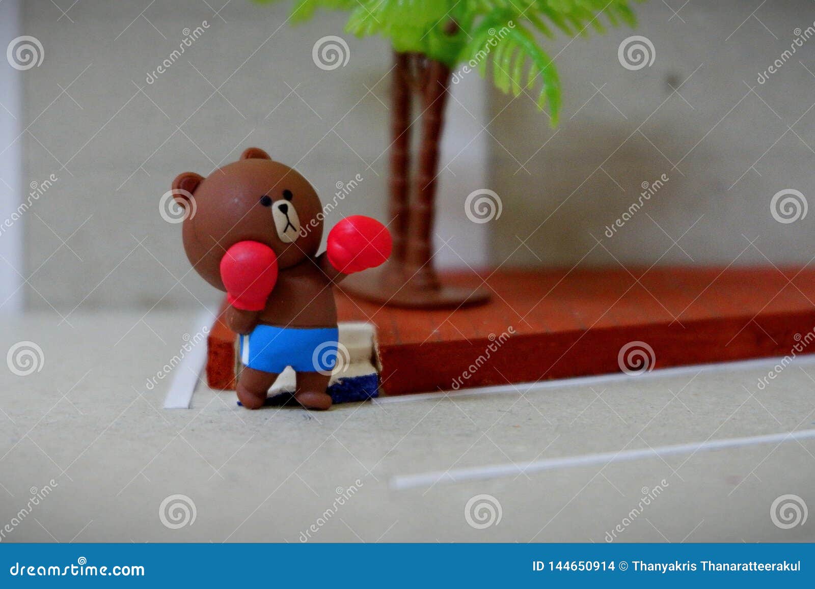 Boxing Cub Bear Stock Photo | CartoonDealer.com #84378738