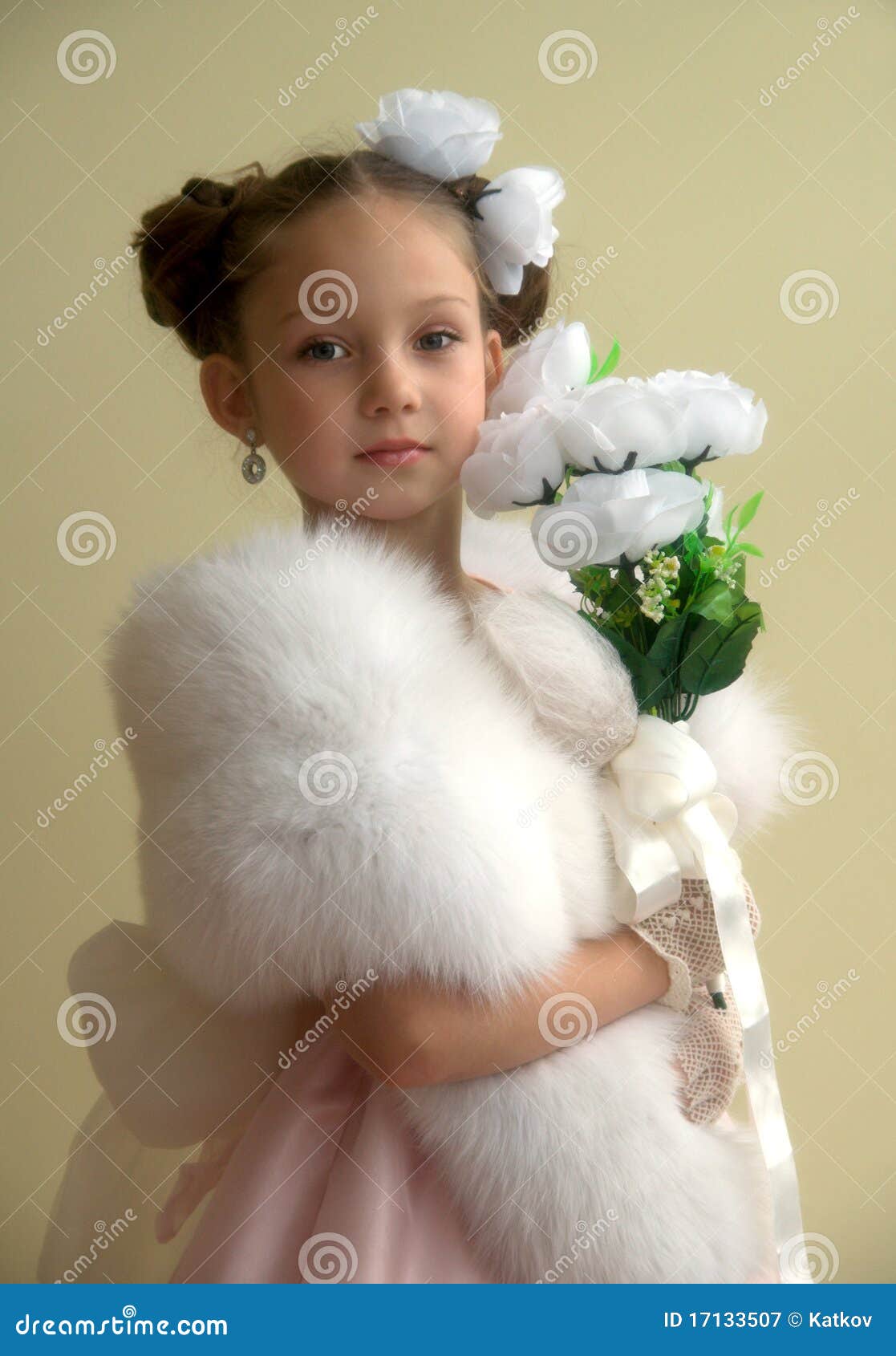 Little beautiful lady stock image. Image of beauty, glamor - 17133507