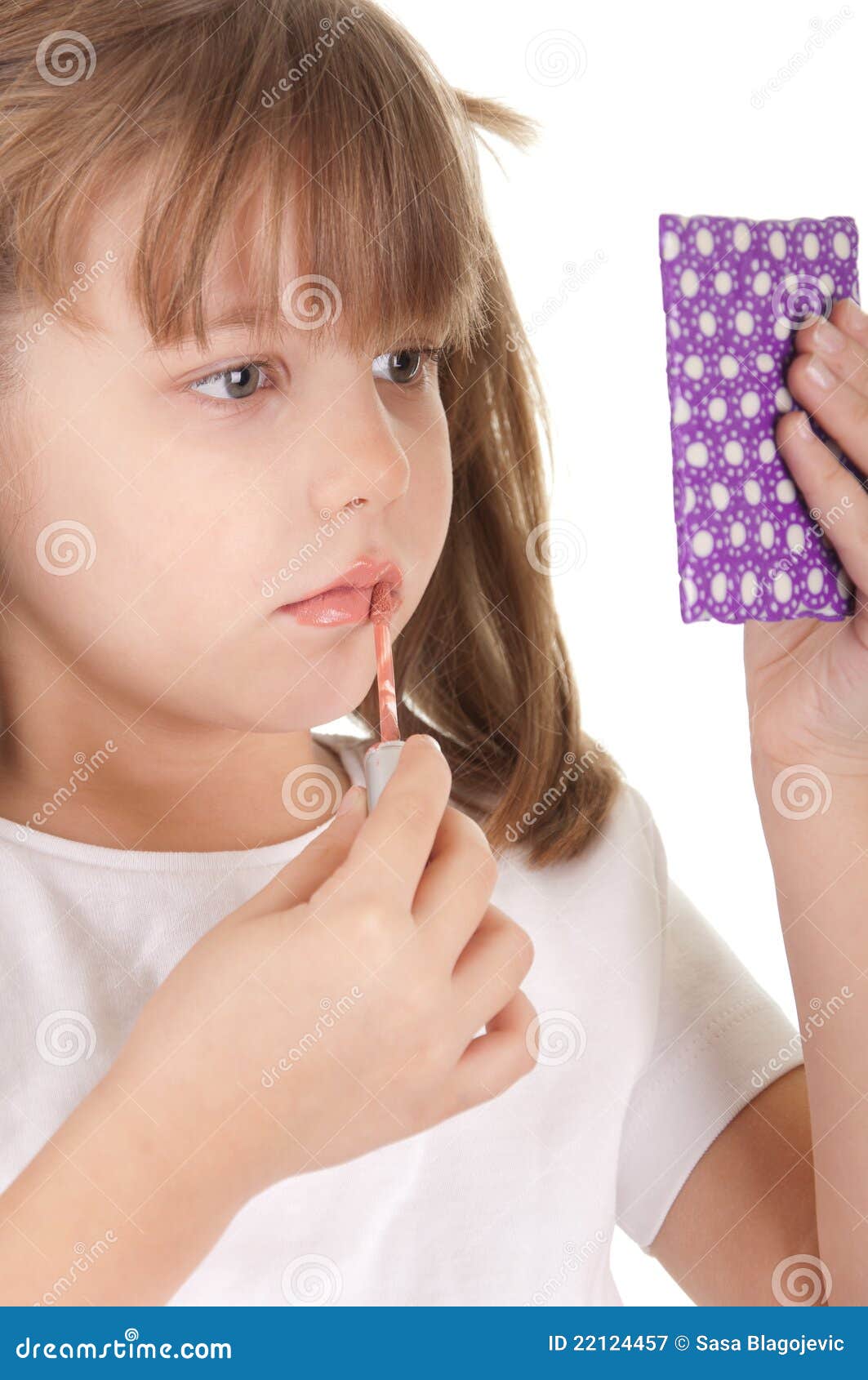Little beauty is makeup stock image. Image of portrait - 22124457