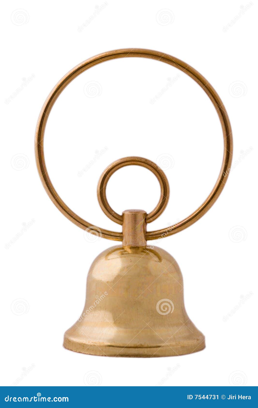 Little bell stock image. Image of christmas, shine, sound - 7544731