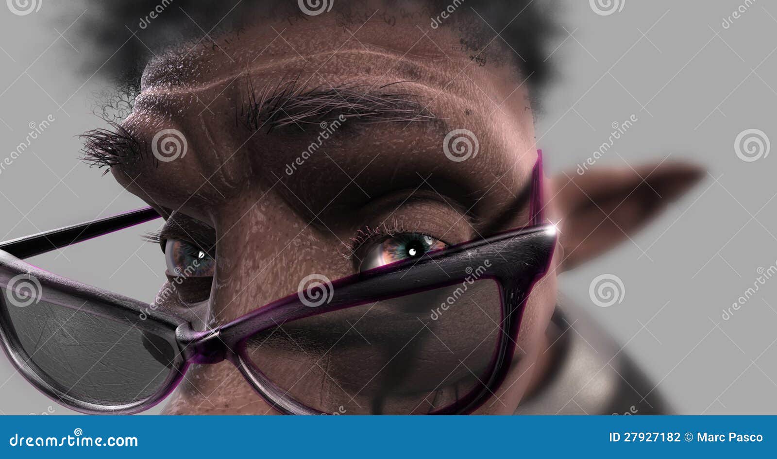 Little black funny dwarf stock illustration. Illustration of cartoon ...