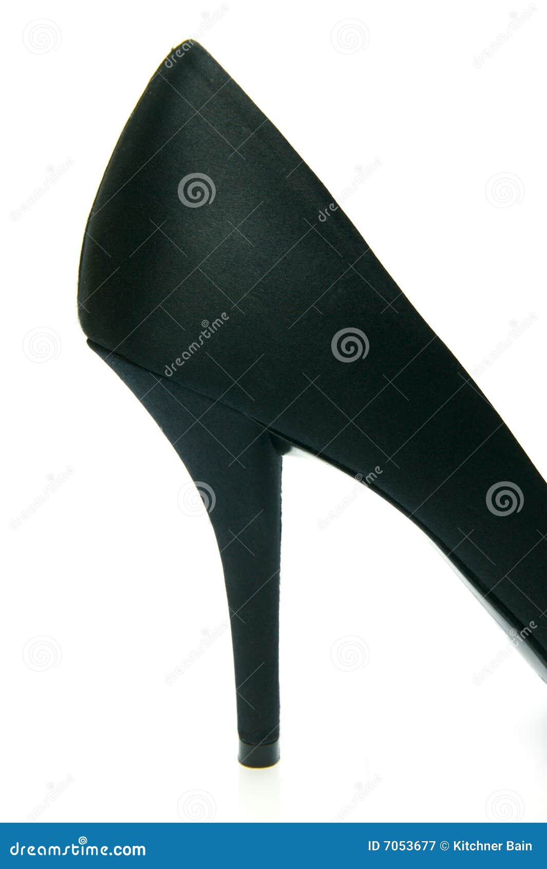 Little Black Shoes stock image. Image of stilettos, white - 7053677