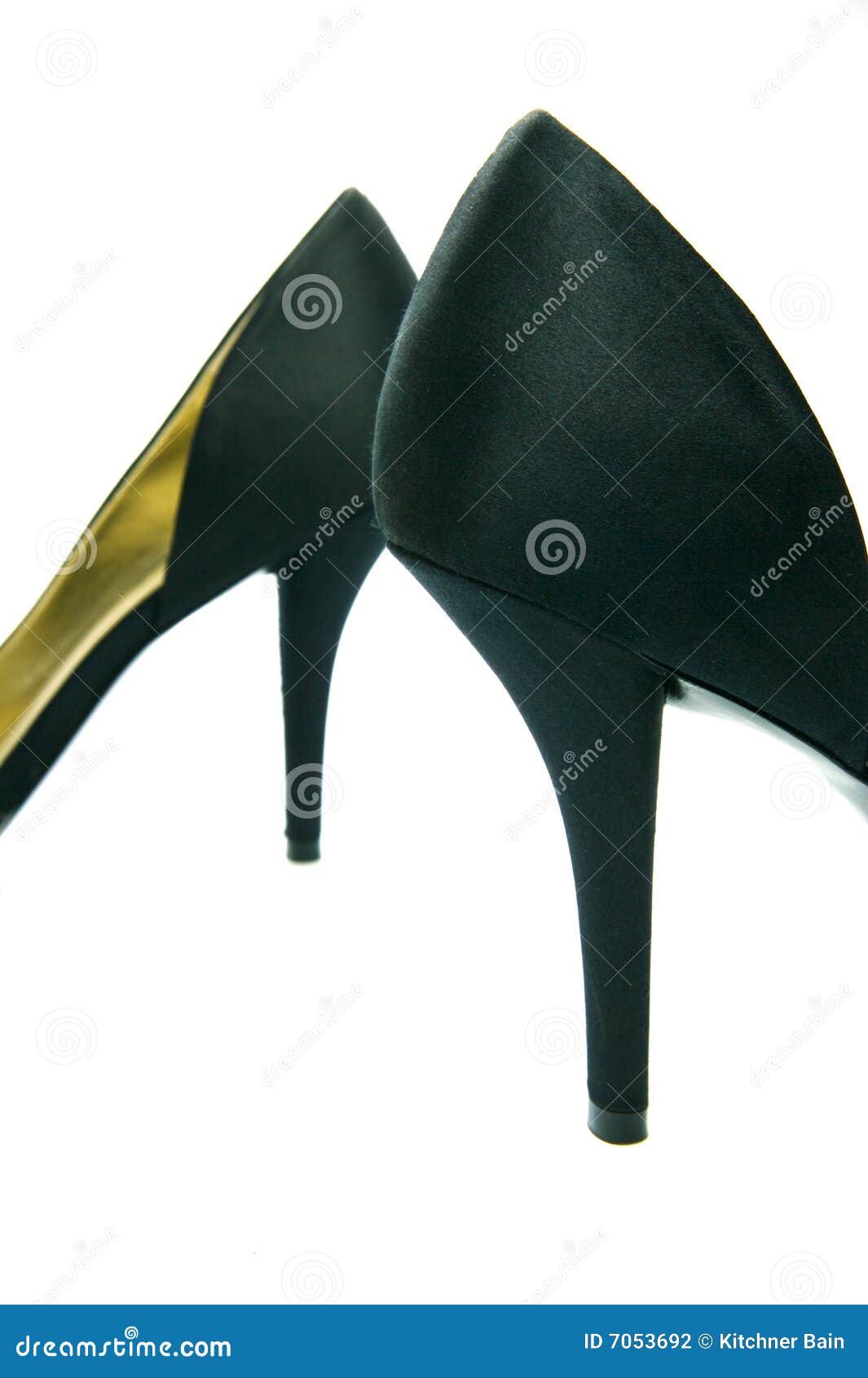 Little Black Shoes stock photo. Image of dress, feet, white - 7053692